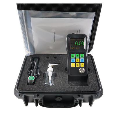 128×64 Lcd Ultrasonic Thickness Gauge / Metal Thickness Testing Equipment