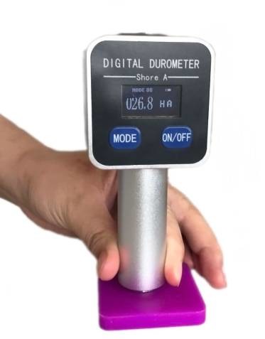Digital Shore Durometer Hardness Unit Meter Scale Gauge Rubber Support