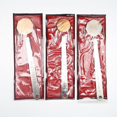 PIE shaped magnetic particle field indicator