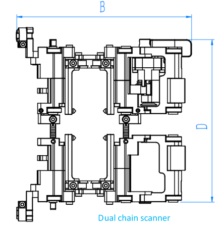 Tr2.0 Small Tube Diameter Olympus Scanner For Industrial Detection