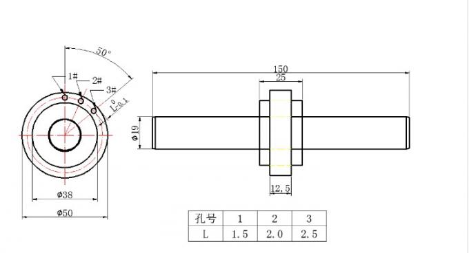 Ndt Magnetic Calibration Test Block E For Magnetic Particle Inspection