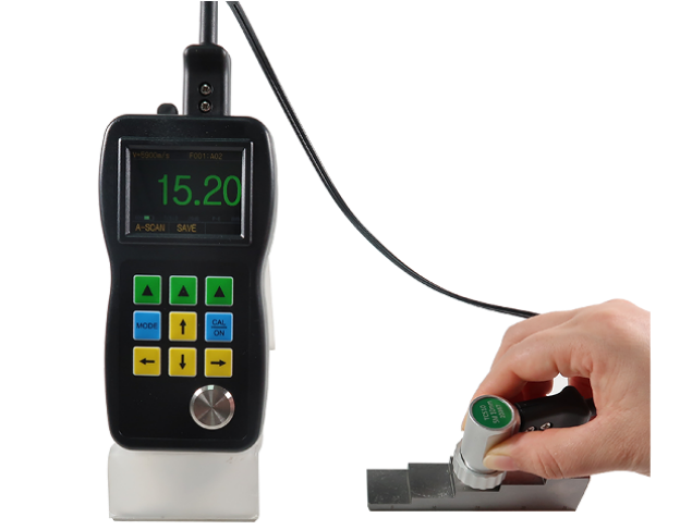 Tm282 Ultrasonic Thickness Gauge With A&B Scan / Through Coating / Software