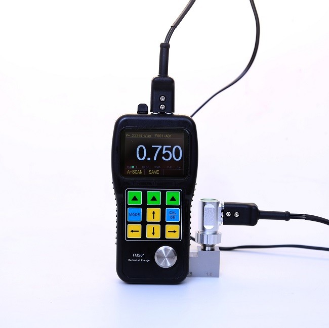 Rubber Metal Ultrasonic Thickness Gauge Wall Thickness Measuring Equipment